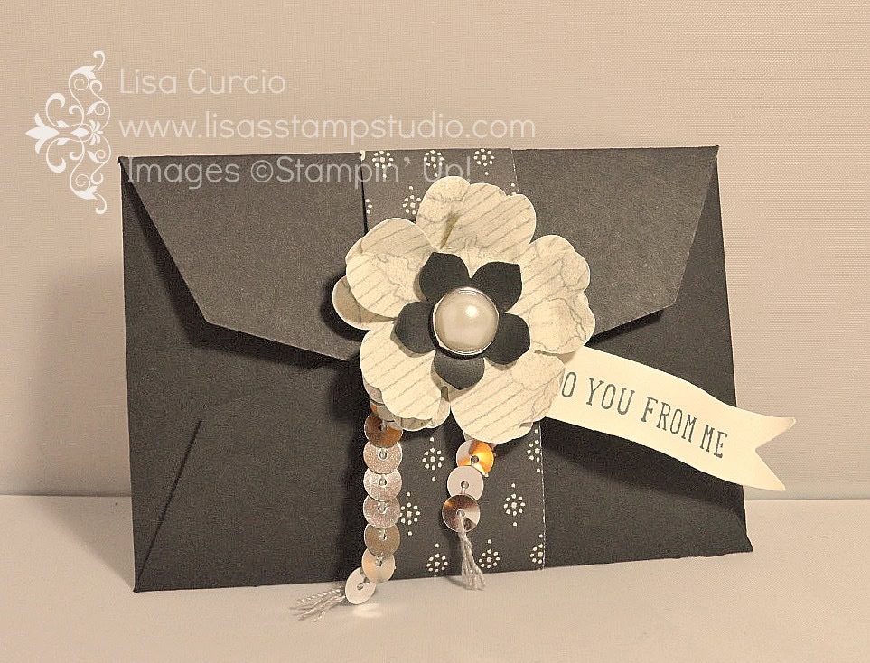Fancy Gift Card Envelope - Lisa's Stamp Studio