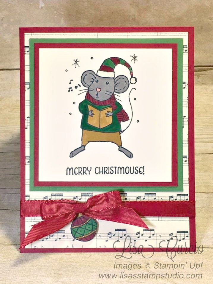 Merry Mice Christmouse - Lisa's Stamp Studio