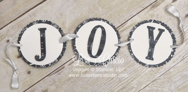Joy Banner - Lisa's Stamp Studio