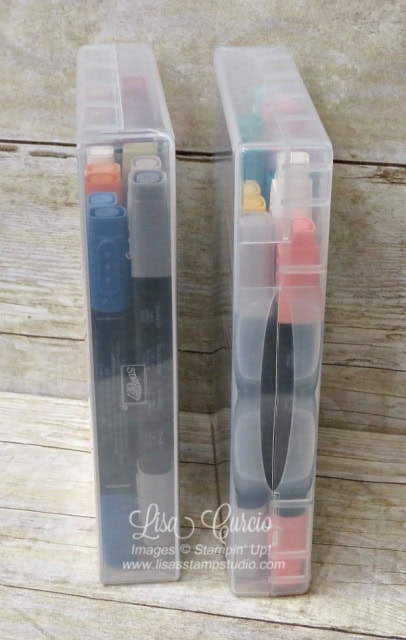 Quick Crafting Tip - Stampin' Blends Storage - Lisa's Stamp Studio