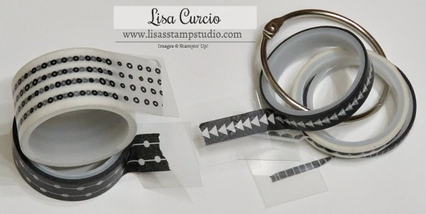 How to Quickly Find the End of Your Washi Tape - Lisa's Stamp Studio