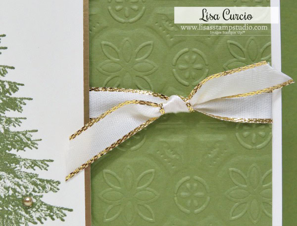 Tips for Tying Bows & Adding Ribbon to Cards - Lisa's Stamp Studio