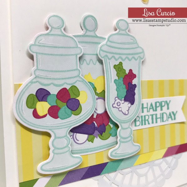 Zero Calories Makes the Sweetest Thing Greeting Card - Lisa's Stamp Studio