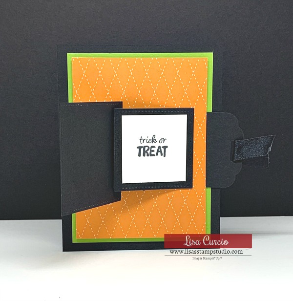 How to Make A Pull Tab Flap Card in Easy Steps - Lisa's Stamp Studio