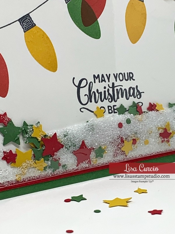 A Shaker Card That is Practical and Easy to Make - Lisa's Stamp Studio