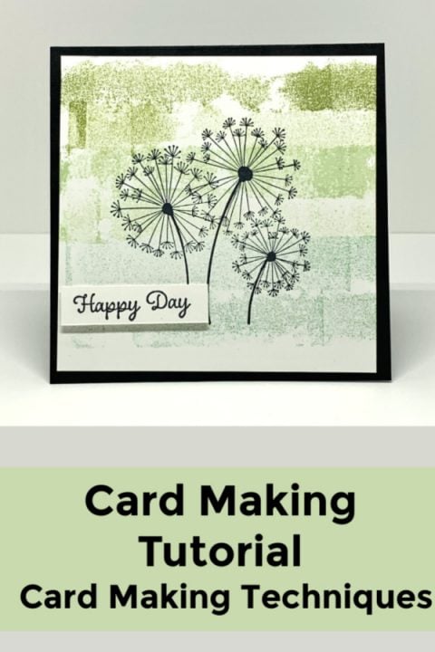 An Easy Card Making Technique That's Frugal and Fun!