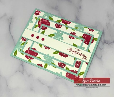 A Creative Simple Card You Can Easily Duplicate - Lisa's Stamp Studio