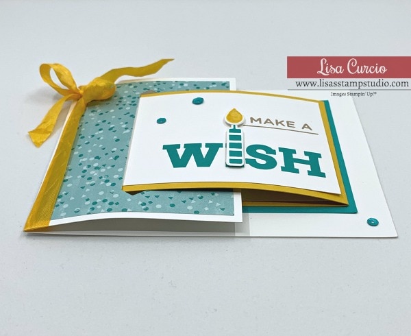 How to Make a Birthday Buckle Fold Card That's Full of Cheer