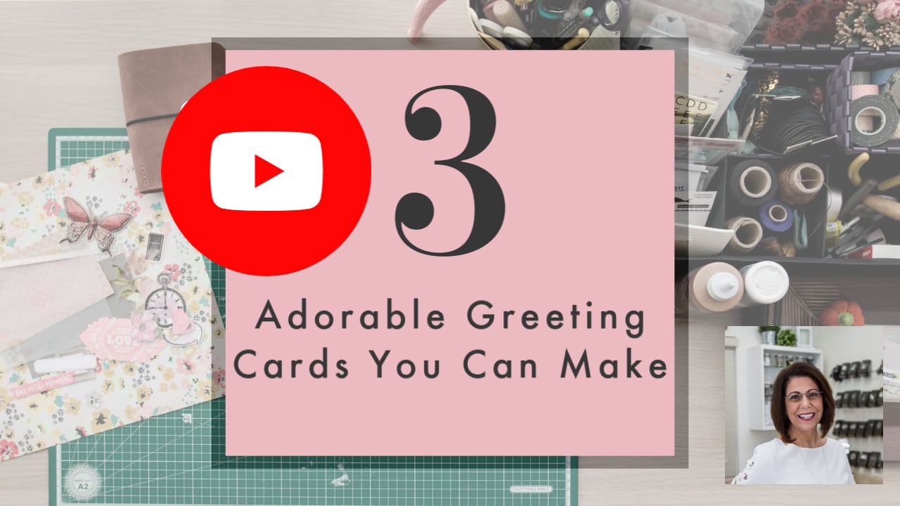 3 Adorable Greeting Cards You Can Make | #Craftwithme
