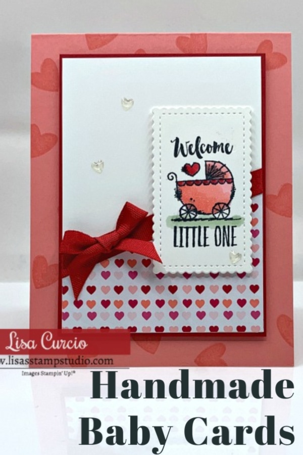 Simple Baby Cards You Can Make Fast - Lisa's Stamp Studio