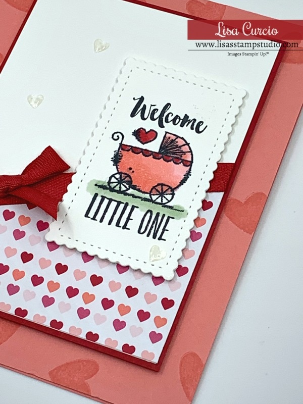 Simple Baby Cards You Can Make Fast - Lisa's Stamp Studio