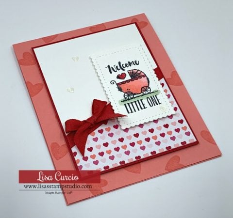 Simple Baby Cards You Can Make Fast - Lisa's Stamp Studio