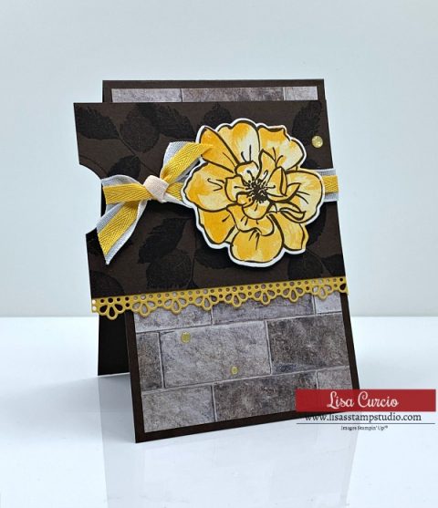 A Creative Card Idea You'll Be Addicted To - Lisa's Stamp Studio