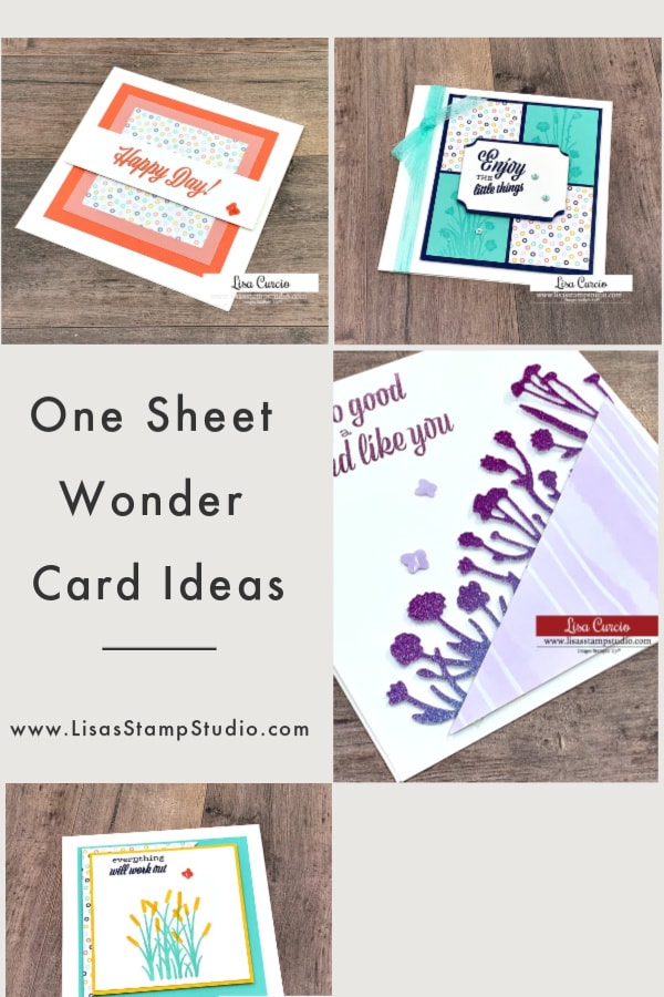 Card Ideas You'll Love + FREE Template with One Sheet Wonder Idea
