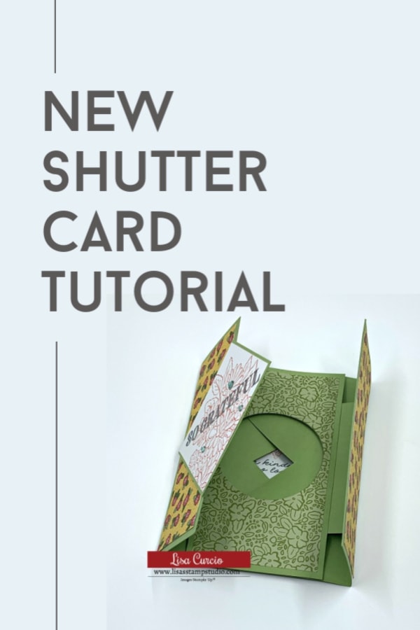 How to Make an Interactive Card Like a Boss | Peek-a-Boo Shutter Card