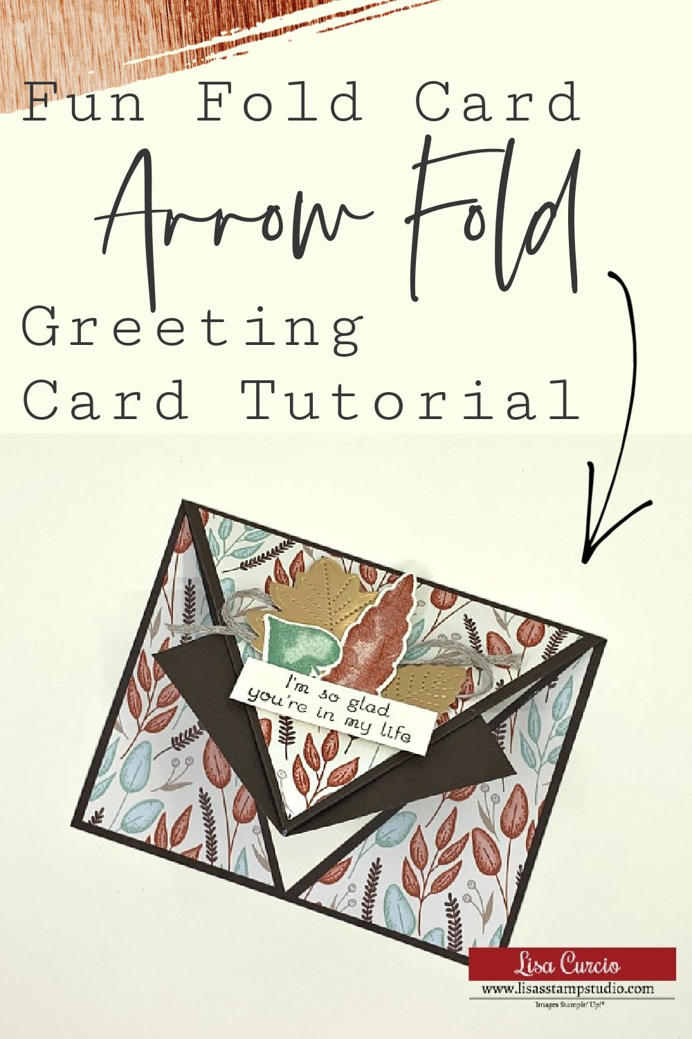 Arrow Fold Greeting Card Tutorial Like You’ve Never Seen