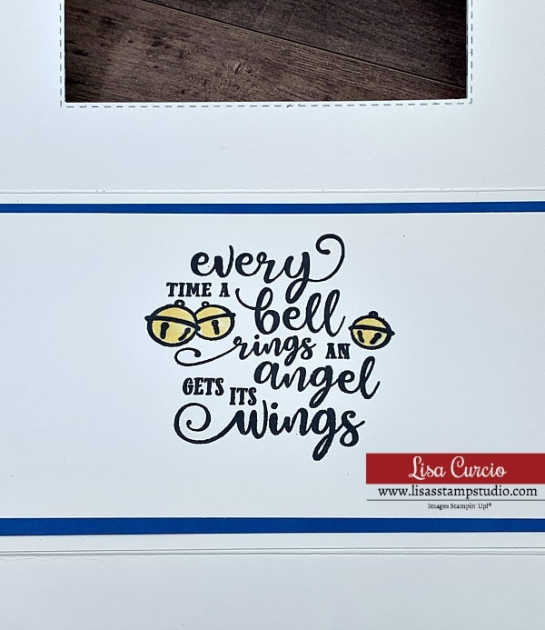 How to Make a Slim Line Window Card | Lisa's Stamp Studio