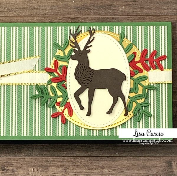 How to Make a Slim Line Window Card | Lisa's Stamp Studio