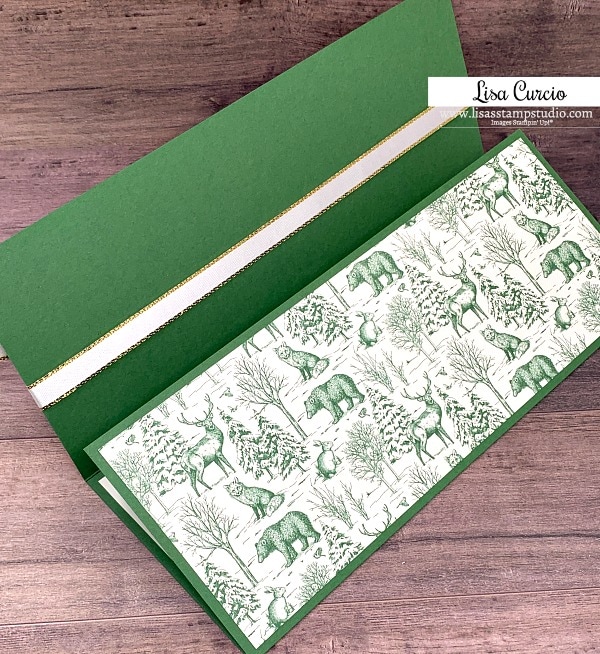 How to Make a Slim Line Window Card | Lisa's Stamp Studio