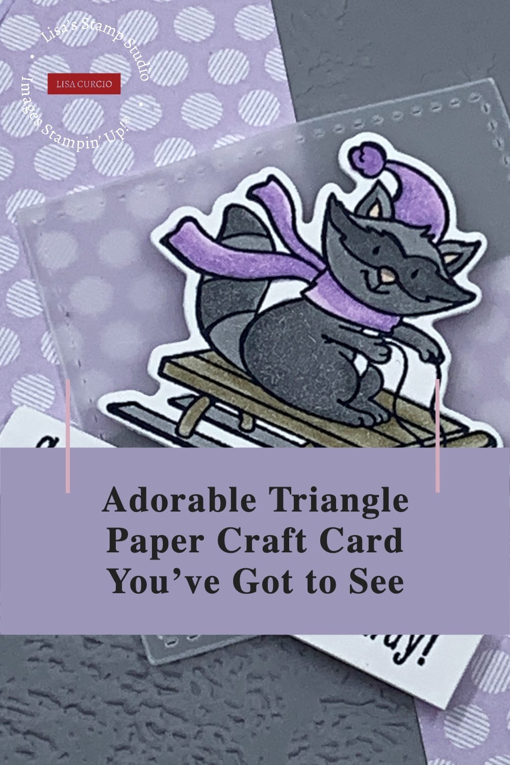 Paper Triangles Make a Unique Greeting Card | Handmade Card Ideas