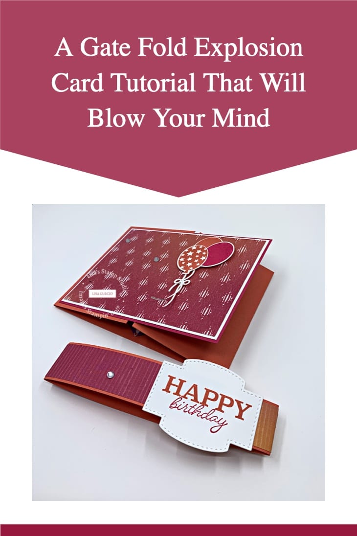 A Gate Fold Explosion Card Tutorial That Will Blow Your Mind