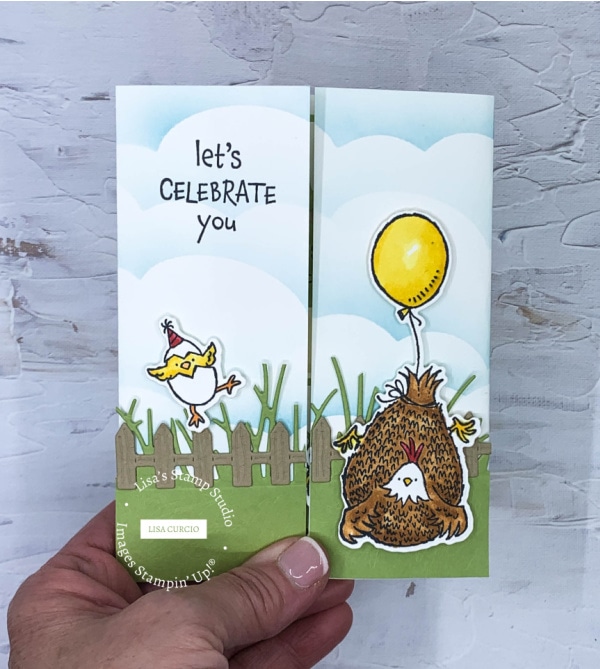 Floating Gate Fold Card That You Can Make in Easy Steps