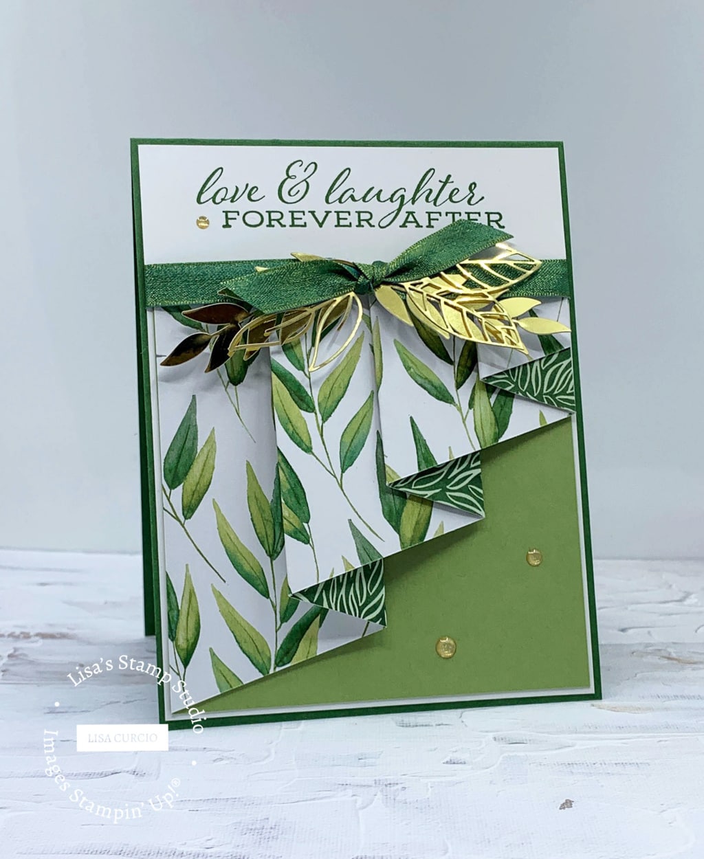 A Drapery Fold Card: How to Make a Fabulous Greeting Card That's Easy