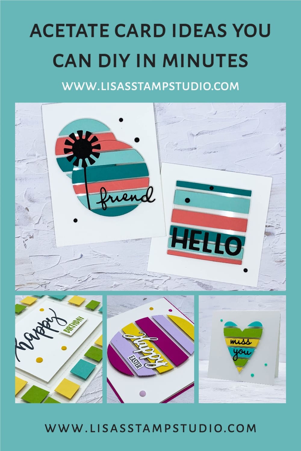 Floating Element Card Technique Makes the Best Happy Greeting Cards