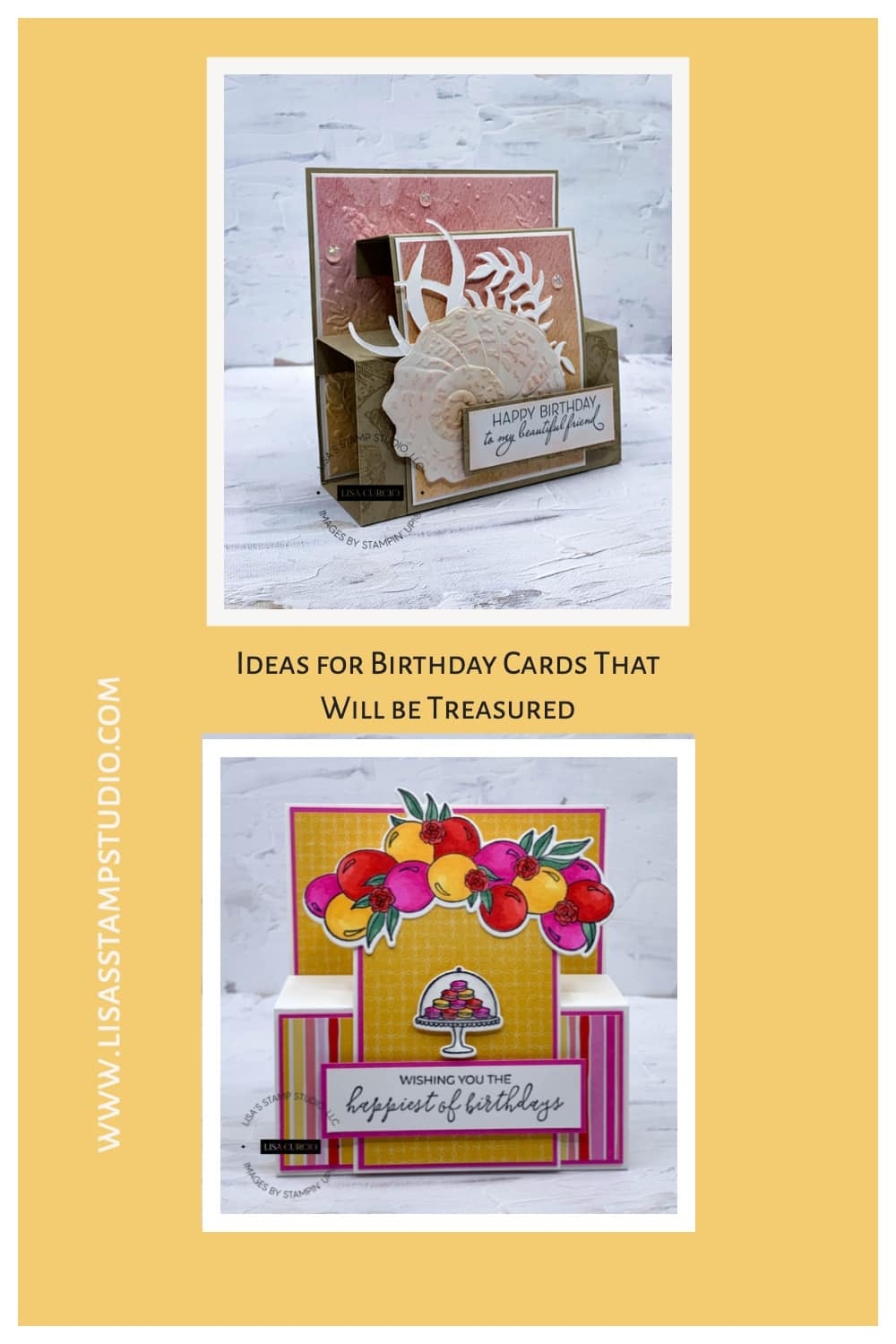 Step Panel Card for a Fabulous Happy Birthday Surprise