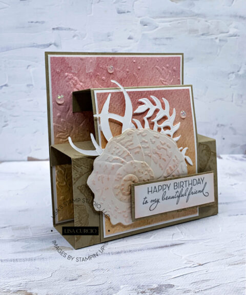 Step Panel Card for a Fabulous Happy Birthday Surprise