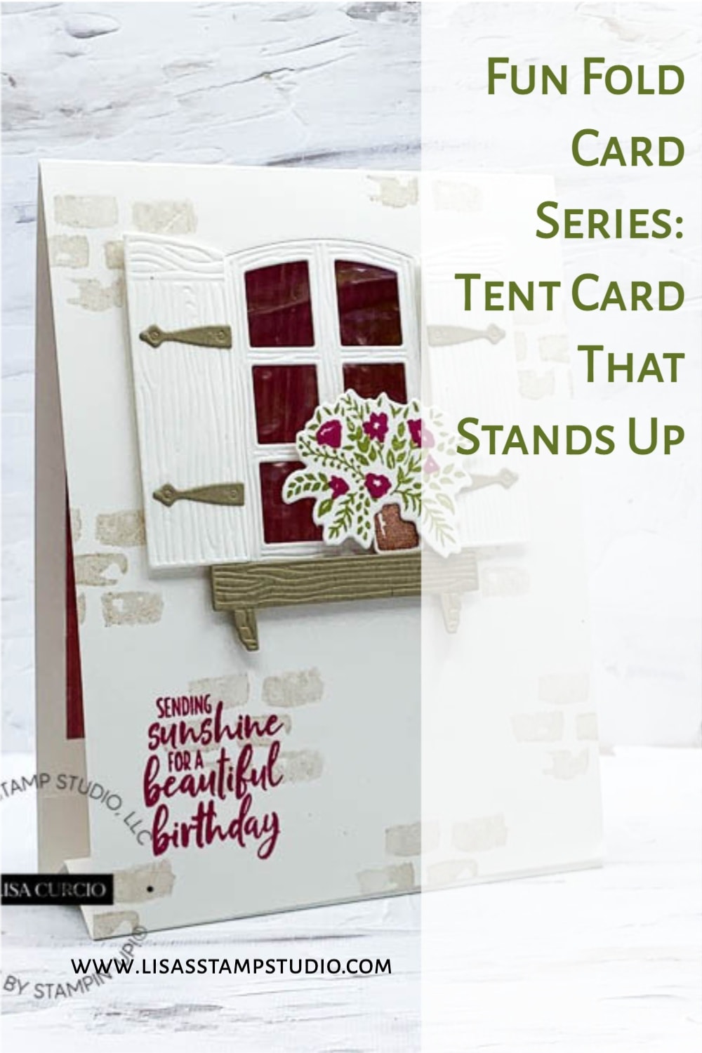 Tent Card Tutorial that is Sophisticated | Card Making in 30 Minutes