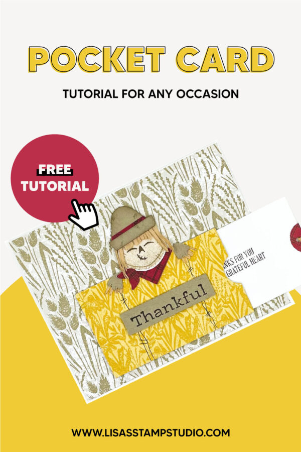 DIY Pocket Card | Make a Fun Fold Card for Any Occasion - Lisa's Stamp ...