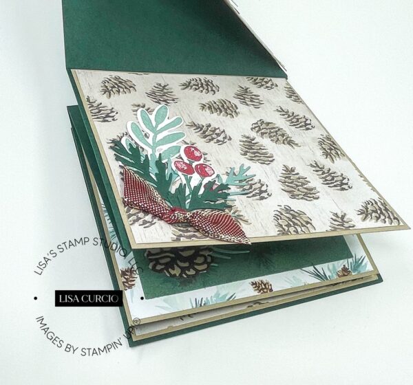 Unfold This Fun Fan Fold Card in Amazement with Lisa Curcio