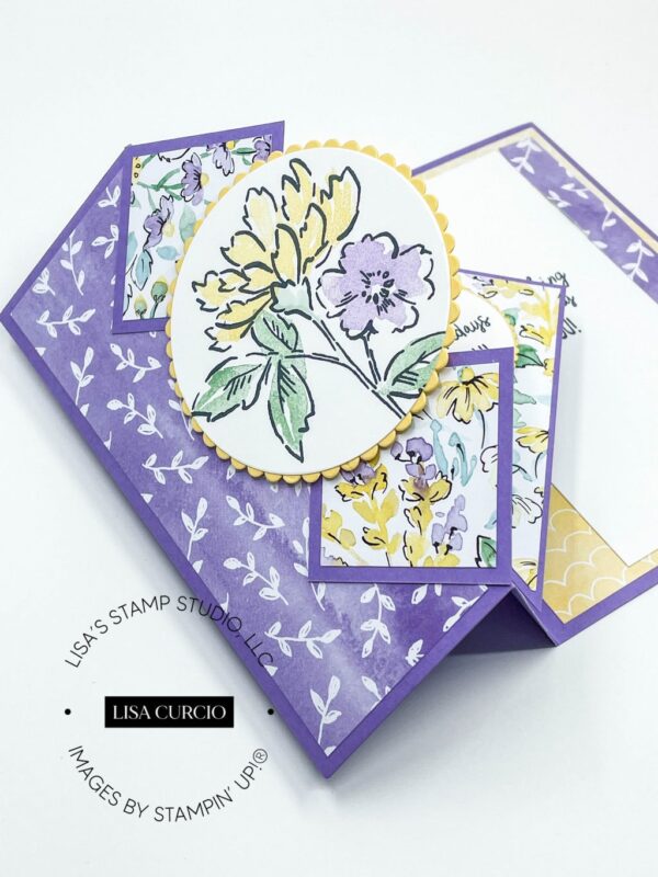 Pop Up and Pull Out! This Fun Fold Card is a Show Stopper! - Lisa's ...