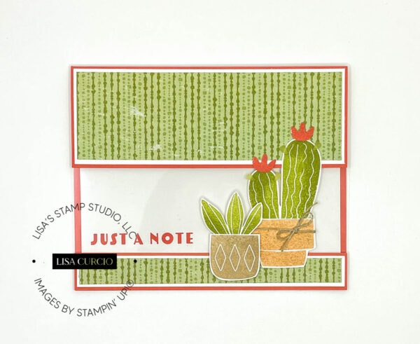 Make 3 Beautiful Window Cards Using Acetate - Lisa's Stamp Studio