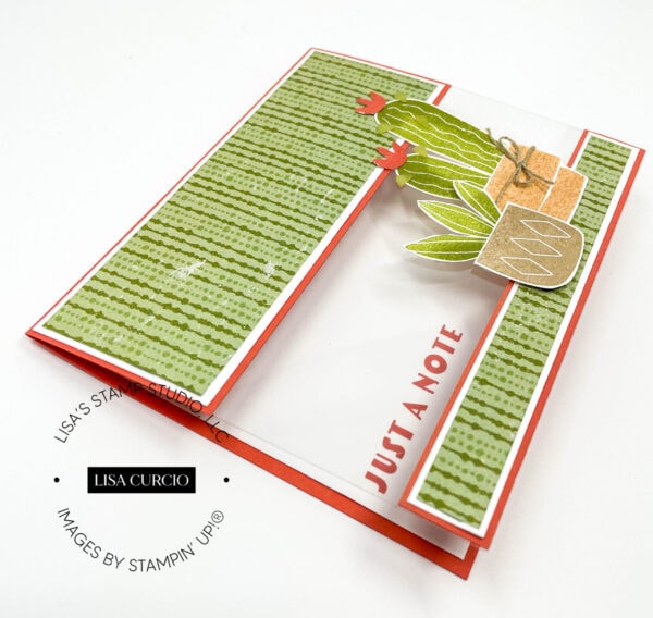 Make 3 Beautiful Window Cards Using Acetate - Lisa's Stamp Studio