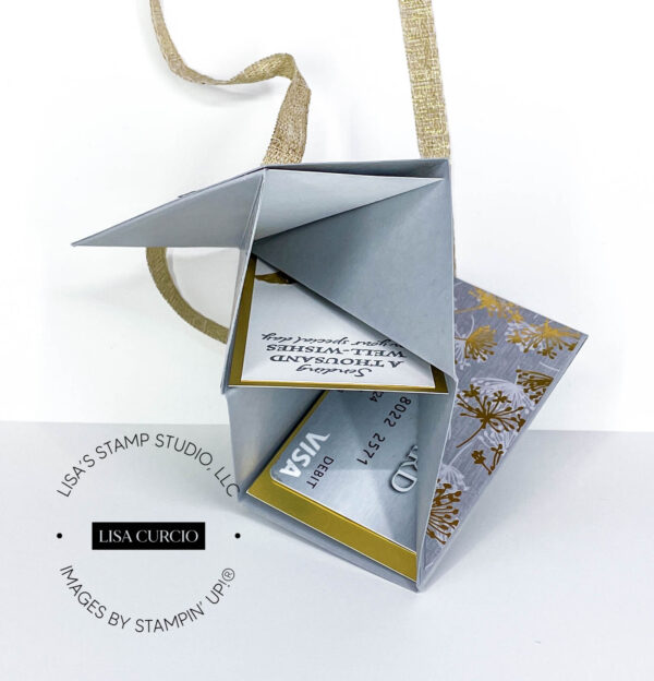Make This Fun Fold Hexagon Pocket Card With a Twist - Lisa's Stamp Studio