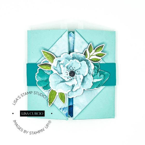 DIY Diagonal Explosion Card with NEW Stampin' Up! Products - Lisa's ...