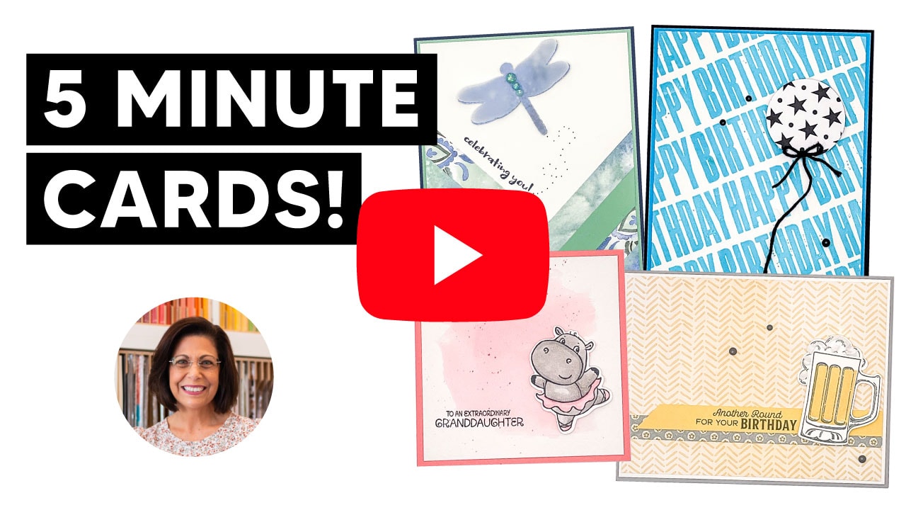 7 Handmade Birthday Cards to Make in 5 Minutes: Free Product Giveaway
