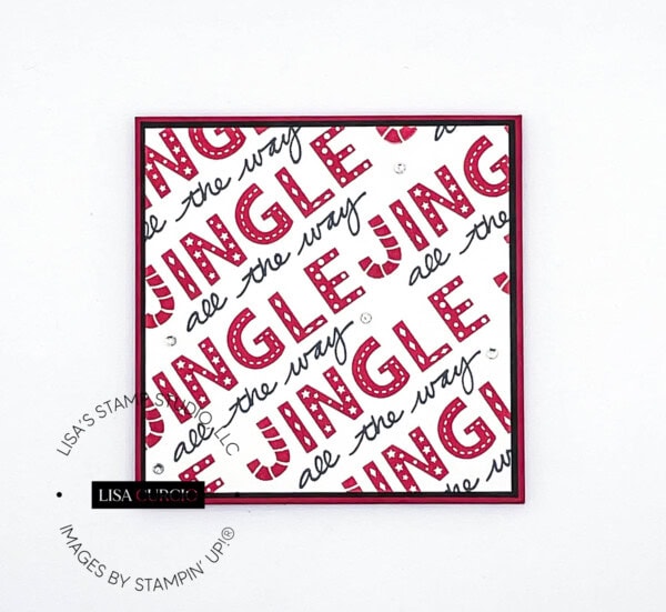 Create a Rotating/Twisted Easel Card for Christmas or Fall - Lisa's ...