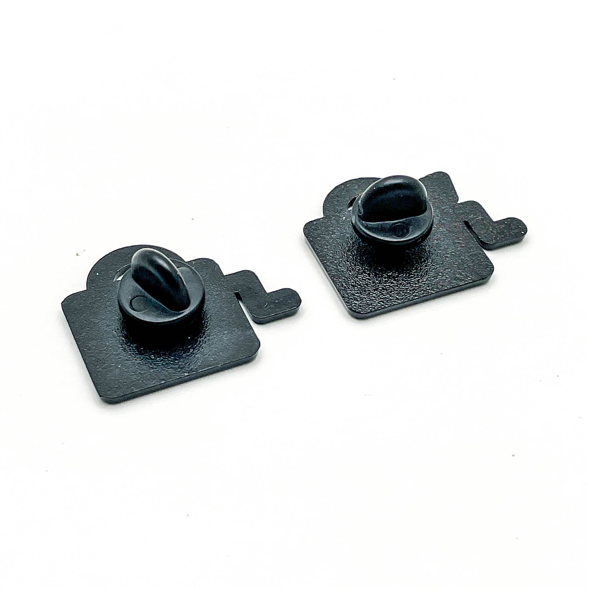 Miss Mini & Mr Mini Enamel Pin Set - Lisa's Stamp Studio