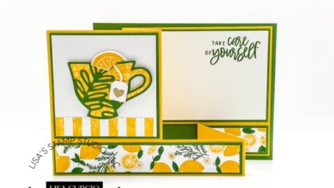 Make A Beautiful Handmade Christmas Card with a Z-Fold Slit