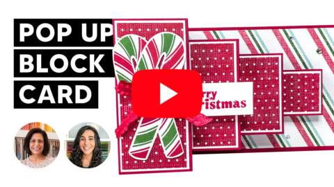 6 Handmade Christmas Card Ideas | Pop Up Z Fold Block Card!