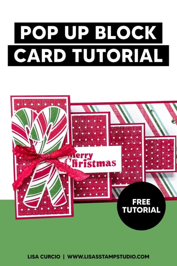 6 Handmade Christmas Card Ideas | Pop Up Z Fold Block Card!