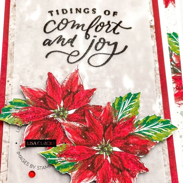 Make a Stunning Christmas Vertical Panel Card Using Designer Paper