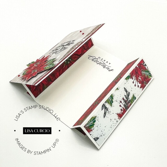 Make a Stunning Christmas Vertical Panel Card Using Designer Paper