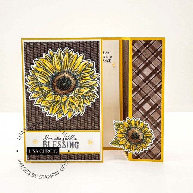Make a Stunning Christmas Vertical Panel Card Using Designer Paper