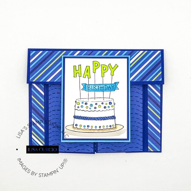 Surprise & Delight with this Double Door Pop Up Birthday Card