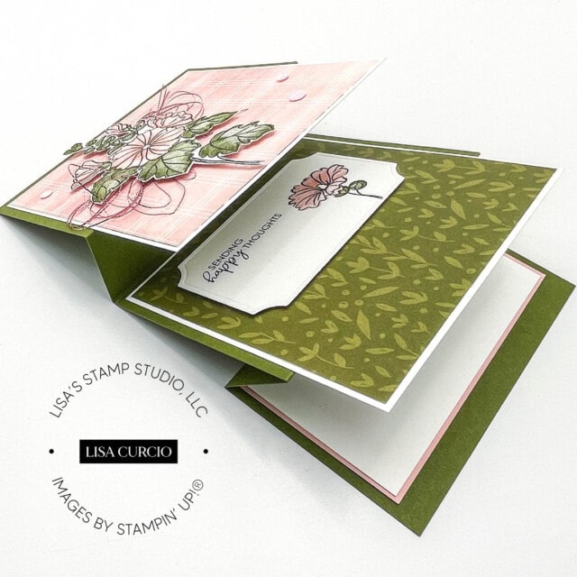 Have Fun Making a Tri-Fold Accordion Card With These Easy Steps - Lisa's Stamp Studio
