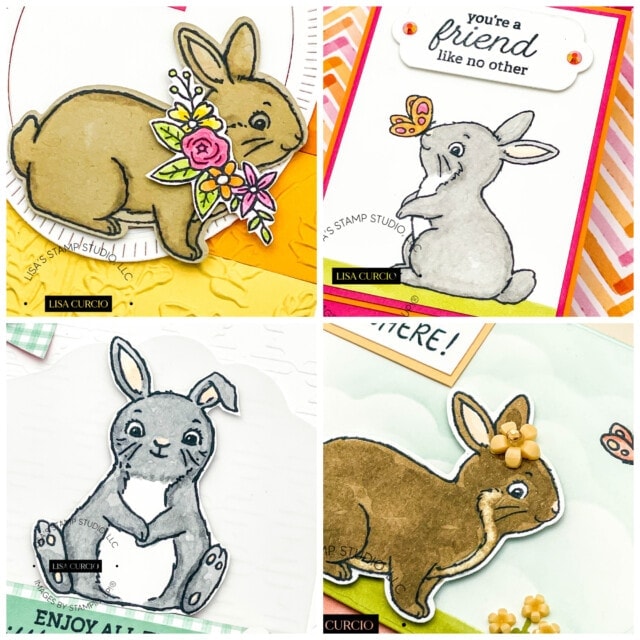 DIY Easter Card with a Partial Die Cut and a Double Gate Fold - Lisa's ...